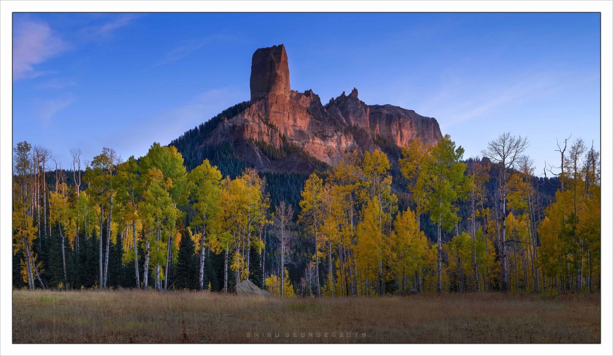 Chimney Rock and Courthouse mountains Fall 2019 | Focal World