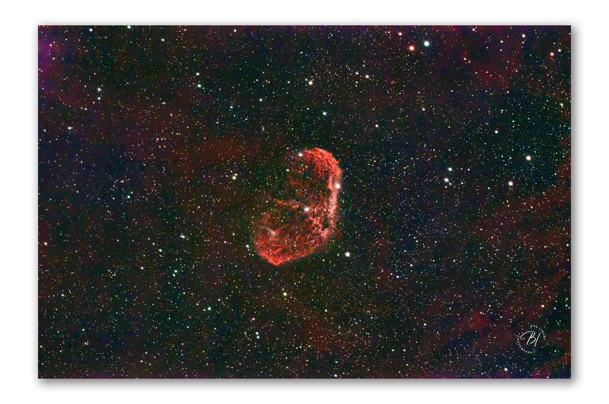 Crescent Nebula Reprocessed | Focal World