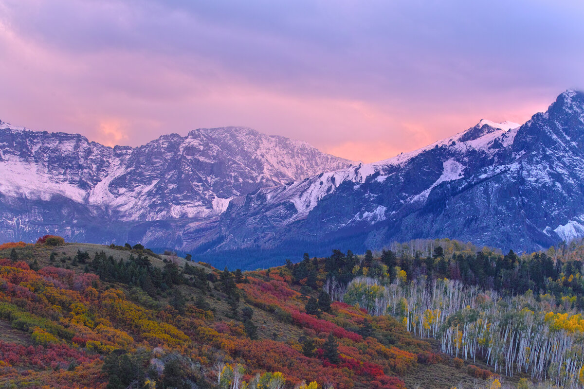 Sunset at the Dallas Divide | Focal World