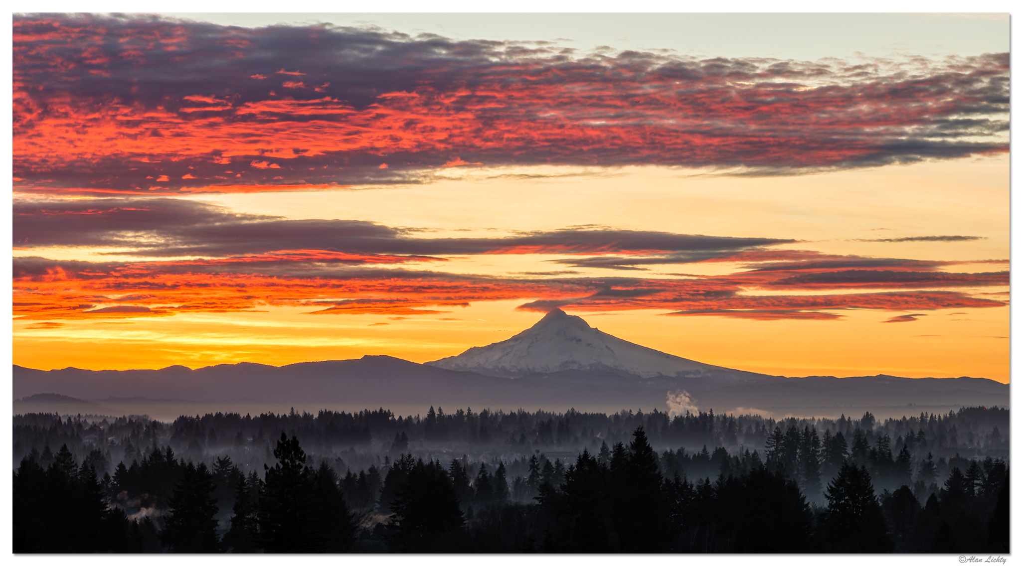 Some Morning Color Over Mt. Hood | Focal World