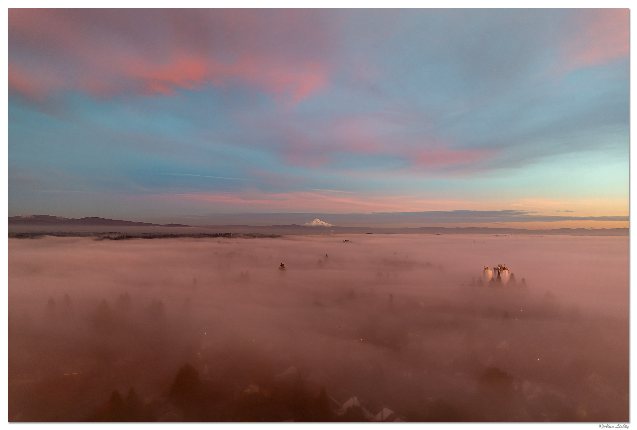 Pastel Fog Sunset | Focal World