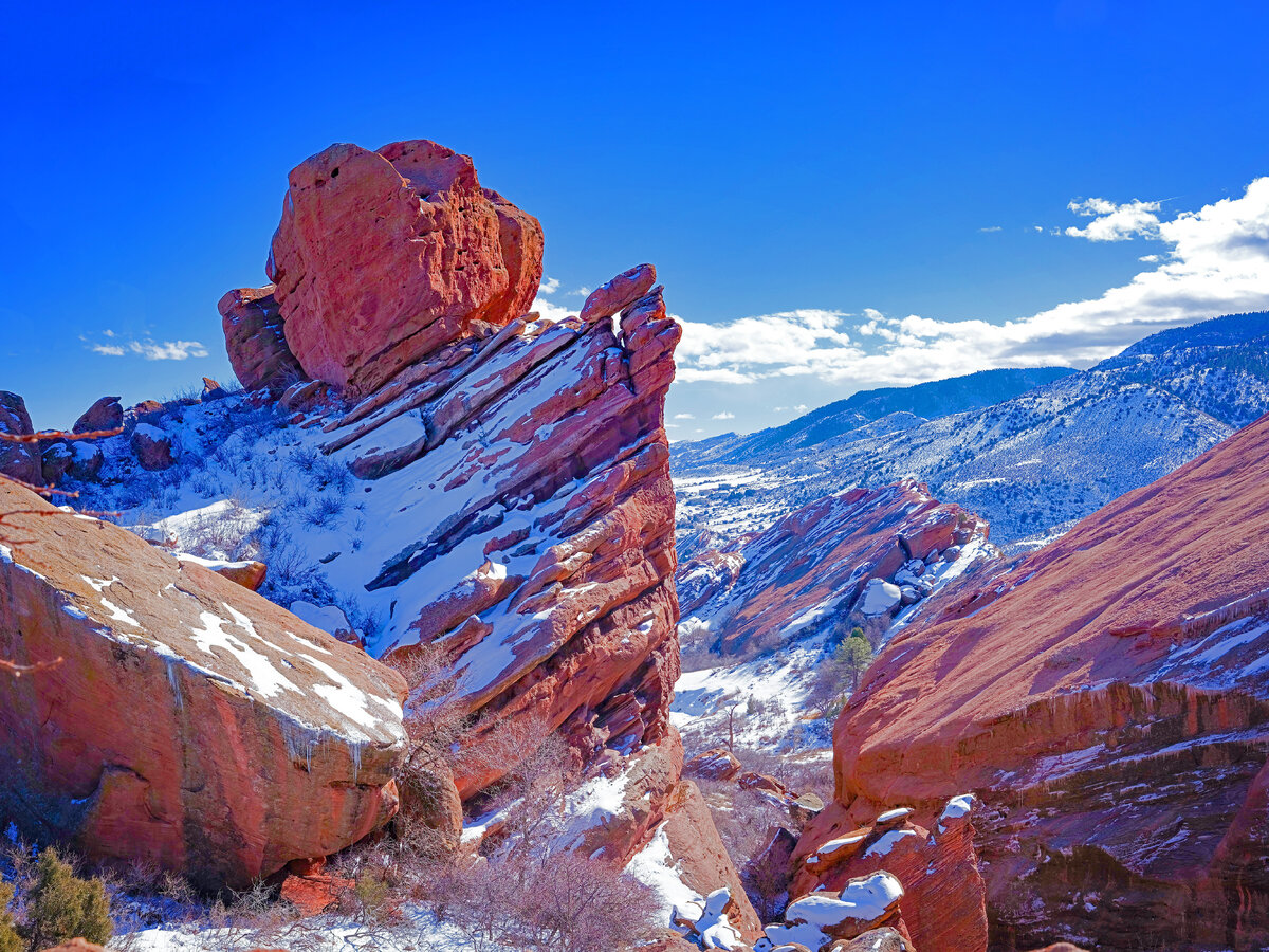 Red Rocks after a Fresh Snow | Focal World