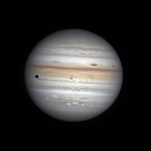 Jupiter with Io animation | Focal World