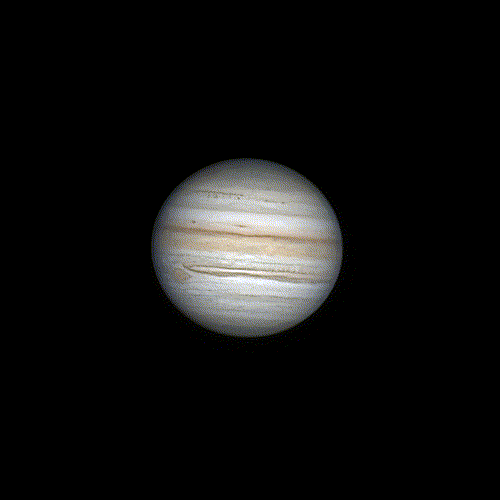 Jupiter with red spot animation | Focal World