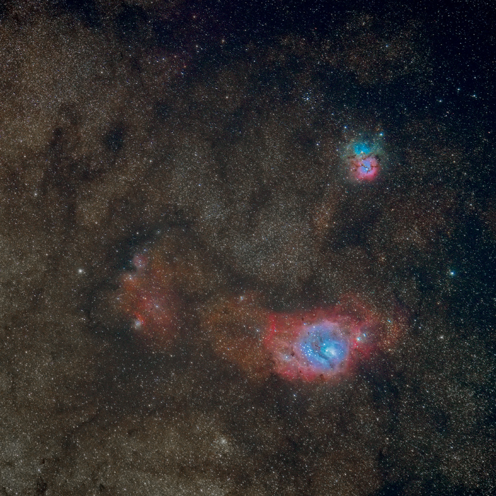 Lagoon Nebula Area - 2021/05/11 | Focal World