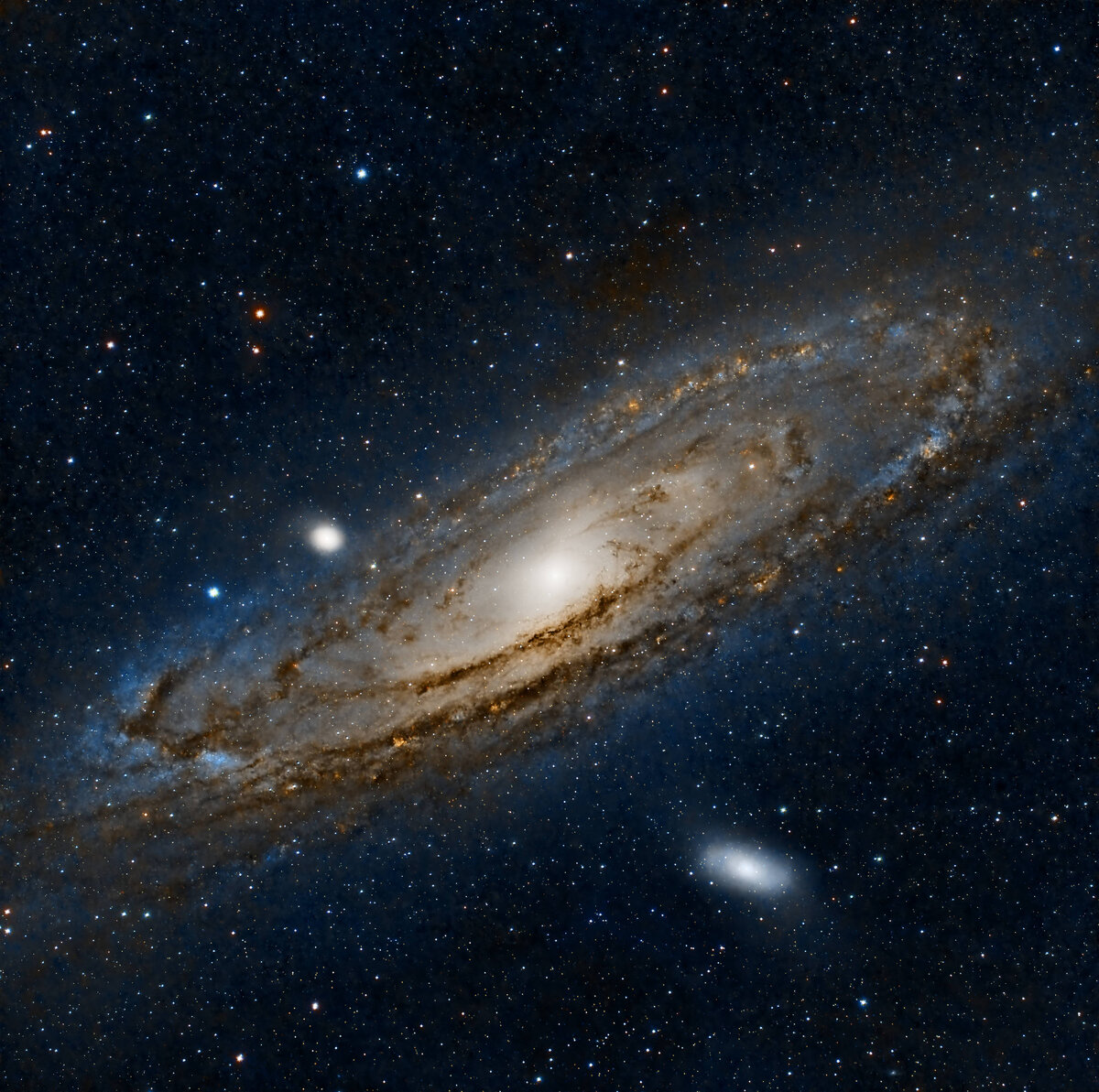 1st light of M31 with new grab and go kit | Focal World