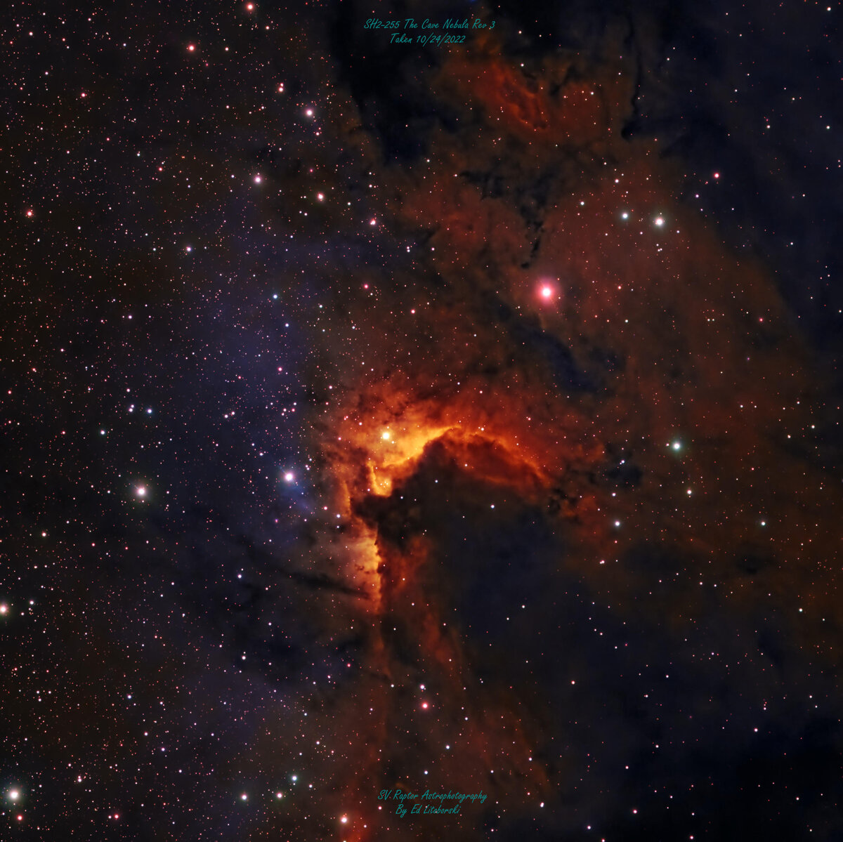 SH2-255 The Cave Nebula | Focal World