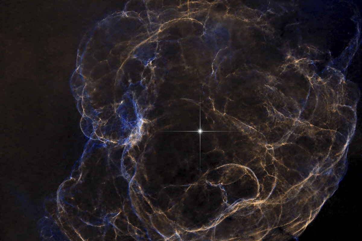 SH2-240 the Spaghetti Nebula. | Focal World