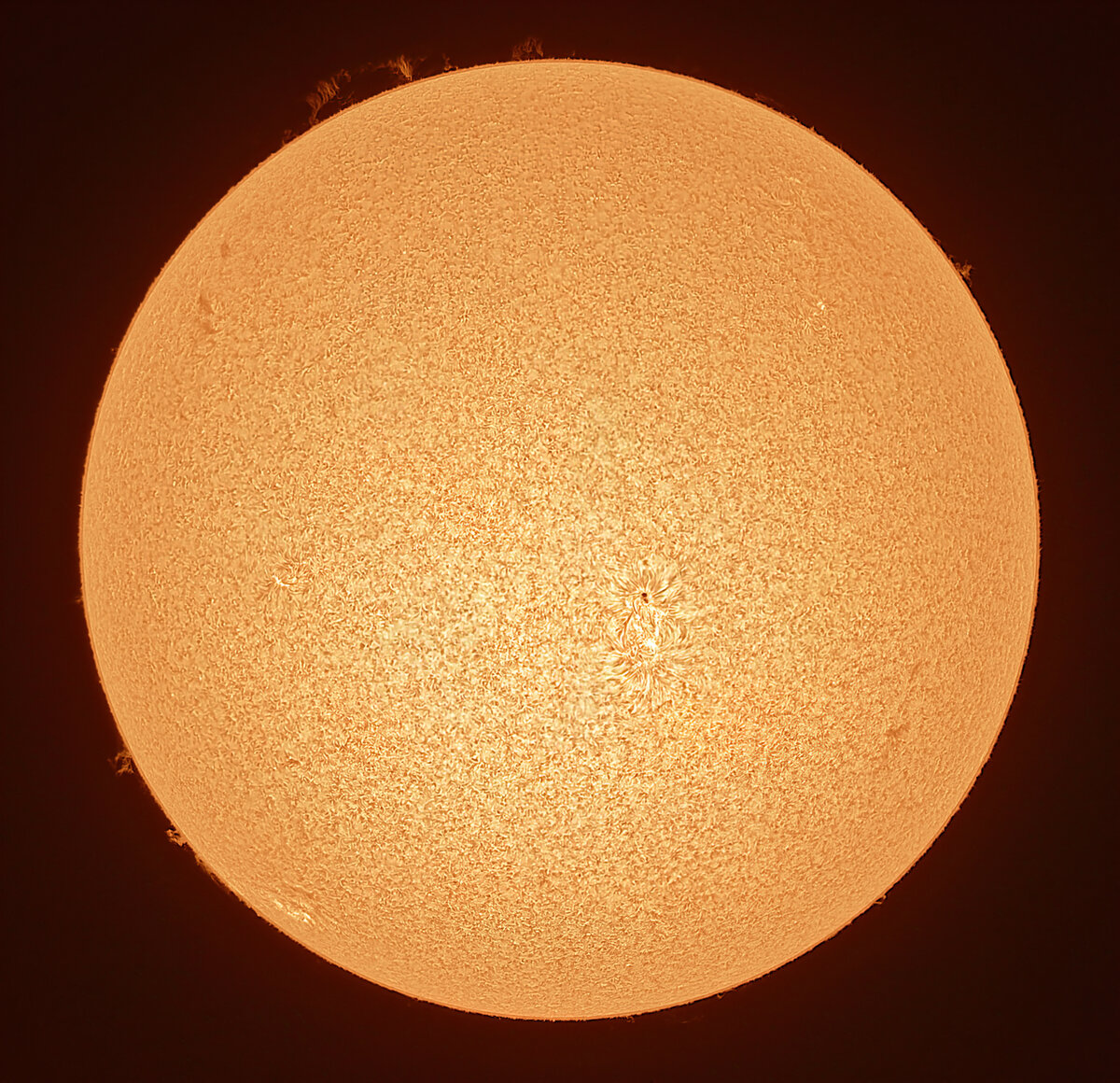 Sun full disc 6-1-21 | Focal World